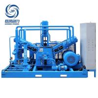 China 40bar High Pressure Oil Free Booster Air Compressor , Industrial Screw Air Compressor for sale