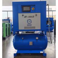 China 7.5kw 2 In 1 Small Power Frequency Rotary Screw Air Compressor for sale
