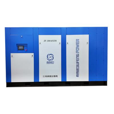 China 280kw 10kv Two Stage Screw Air Compressor for sale