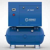 China Jufeng 10HP 7.5kW Single-Phase Permanent Magnet Screw Air Compressor for sale
