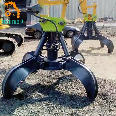 China Hydraulic Peel Grapplefor Effective Material Handling for sale