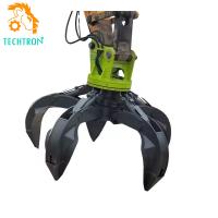 China Factory Supply Hydraulic Orange Peel Grapple for Excavator Use for sale