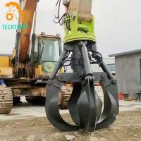 China Factory Supply Hydraulic Orange Peel Grapple for Excavator Use for sale
