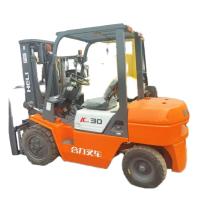 China Heli Brand K30 Mini Electric 3-Ton Forklift China's Cheap 4x4 95% New Second-Hand Used Machinery for sale
