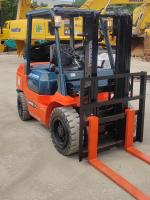 China Toyota 3-Ton Diesel Forklift Original Japanese Manual Transmission 3-Meter Height Second-Hand 7FD30 Forklift for sale