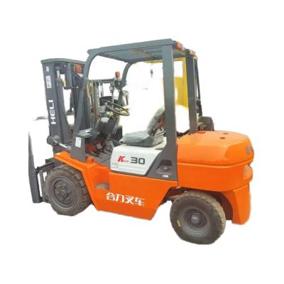 China Used K30  Heli Forklift Machinery with Core Components Gearbox Pump Motor Engine Bearing for sale
