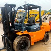 China Second-hand TOYOTA 7FD50 Balanced Heavy diesel Forklift 5000kg Rated Load and Low Consumption Heavy Cargo Transportation for sale
