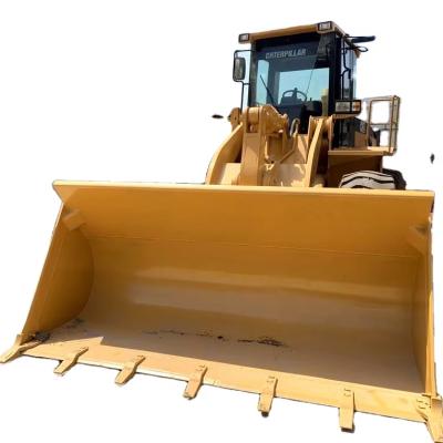 China Used for CAT 966H Backhoe Loader for Sale 6 Ton Rated Load for Farms with Engine Motor Pump Bearing Gearbox Core Components for sale
