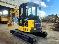 China Used Komatsu PC55 Mini Excavator 5.5T Mini Komatsu Excavator for sale