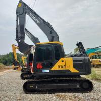 China Second-hand Vol-vo EC140 Crawler Excavator Has Strong Digging Force, Wide Working Range and Excellent Performance. for sale