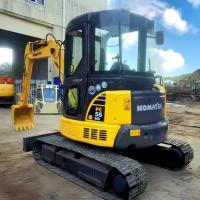China Used Komatsu PC55MR Mini Excavator, Zero Tail Swing, Ideal for Tight Spaces and Demolition Work. Ready to Ship. for sale