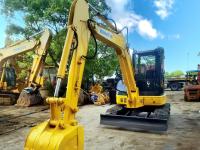 China Used Komatsu PC55MR Mini Excavator, Zero Tail Swing, Ideal for Tight Spaces and Demolition Work. Ready to Ship. for sale
