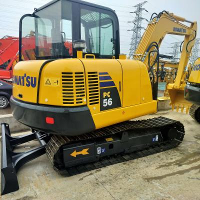 China Excellent Condition Used Komatsu PC56 Excavator | Low Operating Cost | Easy to Operate for sale