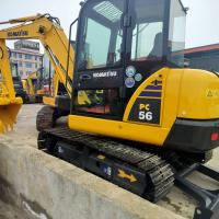 China Second-hand Komatsu PC56-7 Crawler Excavator Dual-mode Turbocharged Engine Special for Construction Engineering. for sale