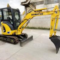 China Optimization of Small Infrastructure with Large Swing Angle for Second-hand Komatsu PC35 Miniature Compact Excavator for sale