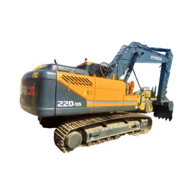 China Used HYUNDAI 220-9S Excavator with Core Components Motor Engine Gearbox Gear Pump Bearing for sale