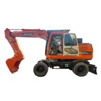 China Used DOOSAN140W-7 Wheel Excavator with Pump and Bearing Core Components for Sale for sale