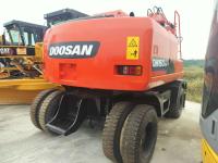China Low-Priced Second-Hand Doosan DH150W-7 Wheeled Mobile Loader and Small Excavator for sale