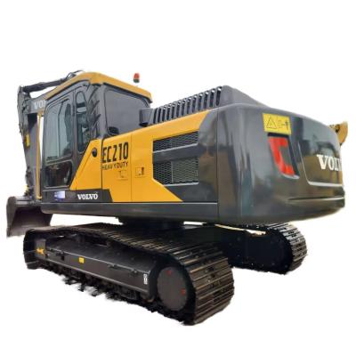 China Second-Hand Vol-vo EC210 Excavator Medium-sized Compact Tractor for Farm & Industrial Construction Imported for Sale for sale