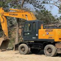 China Used HYUNDAI R210W-7 Excavator for Sale for sale