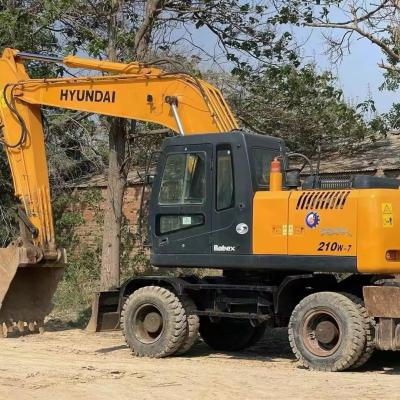 China Used HYUNDAI R210W-7 Excavator for Sale for sale