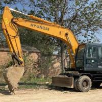 China Supply Competitive Price Secondhand Excavator HYUNDAI R210W-7 with Good for Earthworks for sale