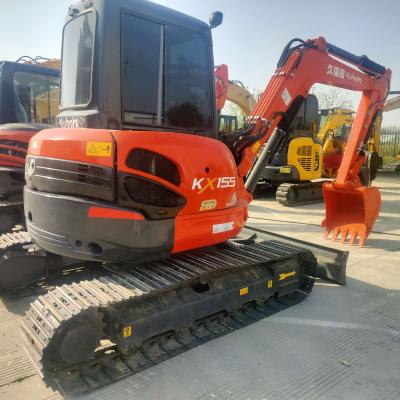 China Supply Competitive Price Secondhand Excavator KUBOTA KX155 with Good Condition for Earthworks for sale