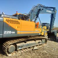 China Second-hand HYUNDAI 225-9S Crawler Excavator: the Efficient and Heavy-duty Choice for Hydraulic Excavators. for sale
