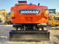China Second-hand Doosan DH140W-7 Wheeled Excavator Can Operate Flexibly in Narrow Space with Low Oil Consumption. for sale