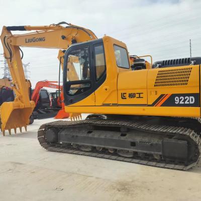 China Second-hand Liugong 922D Medium Excavator Crawler Excavator Heavy Chassis Efficient Construction First Choice. for sale