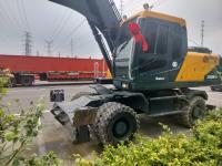 China Chinese 0riginal Good Performance Hyundai R210WVS Wheeled Excavator Used Korean Second-Hand Construction Equipment for sale