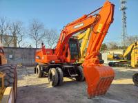 China Chinese 0riginal Good Performance Used DOOSAN140W-7 Wheel Excavator with Pump and Bearing Core Components for Sale for sale