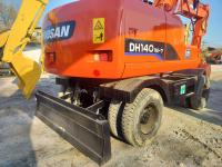 China Chinese 0riginal Good Performance Used DOOSAN140W-7 Wheel Excavator with Pump and Bearing Core Components for Sale for sale