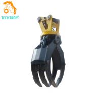 China Multi-Function Excavator Rotary Grab Arm Hanging Mechanical Clamp for Scrap Steel Grapples Product for sale