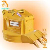 China Hot Sale 1.2m Hydraulic Electromagnet Excavator Crane Metal Lifting Platform 1600kg 3600lb Lifting Capacity Quick Hitch for sale