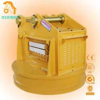 China Hot Sale 1.2m Hydraulic Electromagnet Excavator Crane Metal Lifting Platform 1600kg 3600lb Lifting Capacity Quick Hitch for sale