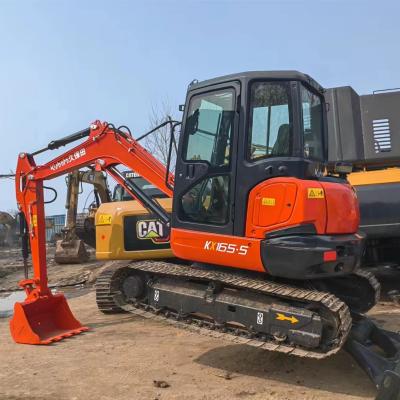 China Used Kubota KX165-5 5.5-Ton Mini Hydraulic Excavator for sale