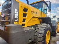 China Second-hand SDLG Temporary Worker LG956F Wheel Loader Heavy-duty Construction Machinery for sale