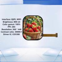 China 2.05 Inch Amoled Dot Display 368*448 For Outdoor Definition Color Screen for sale