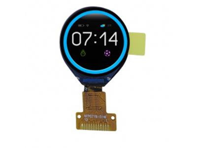 China 0.71 Inch Round Tft Display 160x160 4wire SPI Interface Driving IC GC9D01 350c/D for sale
