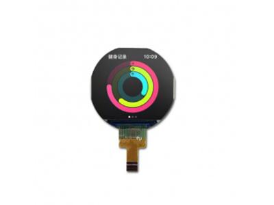 China 1.08 Inch Round Display Tft Lcd 240x210 Dots SPI4 Lane Interface Driving IC ST7789V2 400c/D for sale