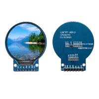 China 1.28 Inch Round TFT Display 240X240 Resolution SPI Interface Driving IC GC9A01 for sale