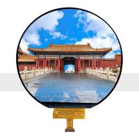 China 3.6 Inch Round TFT Display 544x506 30PINS LVDS Interface Driving IC ST72566 200cd/M2 for sale