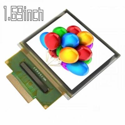 China 1.69 Inch 160x128 HX-6028GDEBF02 Full Color 4-Wire SPI Small Oled Display Panel for sale