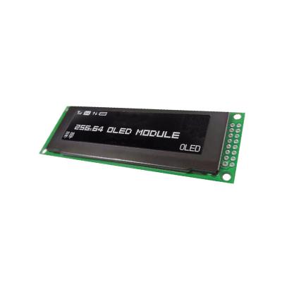 China 2.8 inch  blue/yellow  PMOLED display with PCBA  256*64  dots  SPI interface driving IC SSD1322 for sale