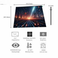 China 15.0-Inch Large TFT Display | 1024×768 Resolution, LVDS Interface, 400cd/m² Brightness for Industrial Control Panels & Equipment Monitors for sale
