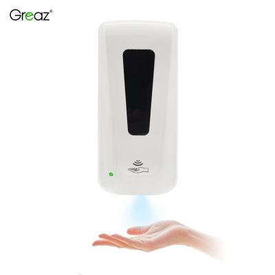 China Wall Mounted 1000ml Automatic Hand Sanitizer Dispenser Contactless Infrared Sensor Gel Foam Spray for sale