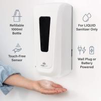 China 1000ml Wall Mounted Automatic Hand Sanitizer Dispenser Touchless Infrared Sensor Soap Dispenser for sale