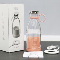 China Wireless Rechargeable Portable Blender 350ml Mini Smoothie Juicer USB Personal Blender for Travel for sale