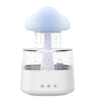 China Rain Cloud Humidifier 450ml USB Type C Adjustable Water Flow 7 Color Light Aroma Diffuser for sale
